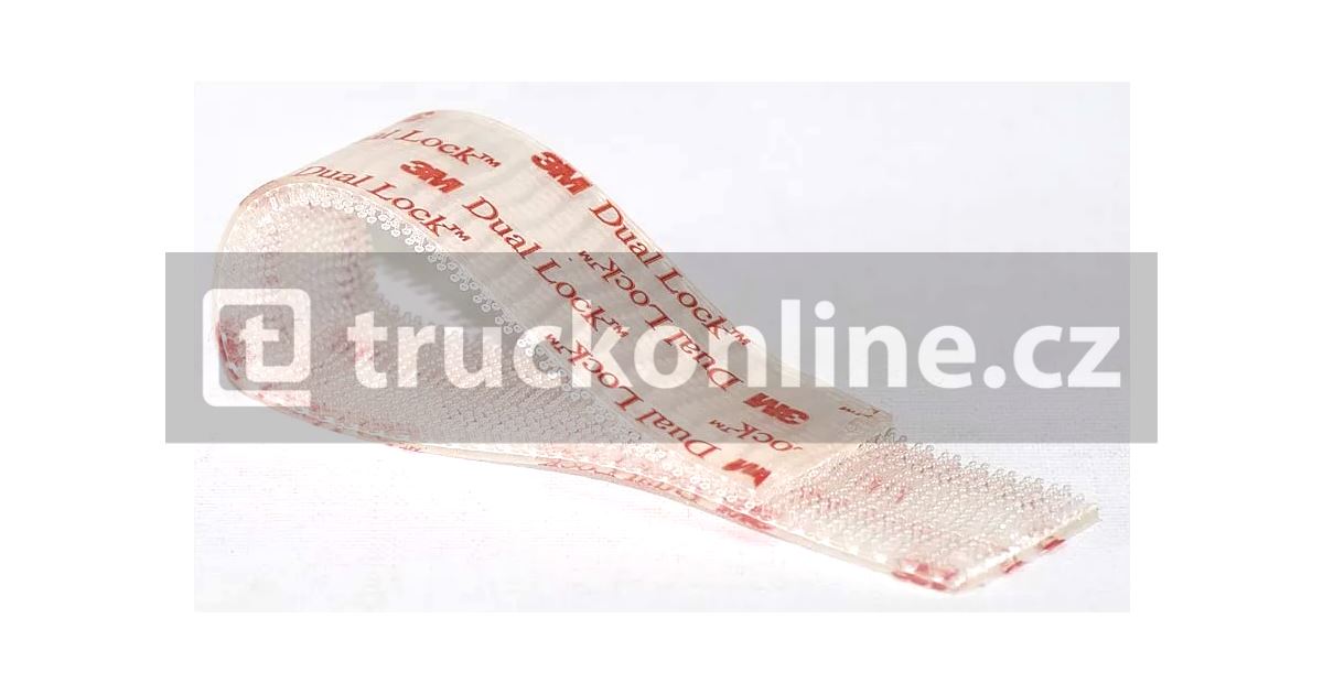 Samolepicí suchý zip 3M DUAL-LOCK, šíře 12,7mm | truckonline.cz